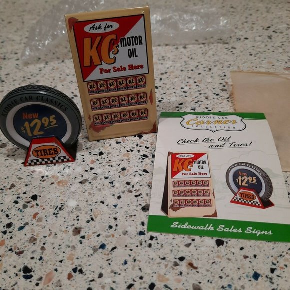 Hallmark | Holiday | Kiddie Car Classic Kcs Motor Oil Tires 997 ...